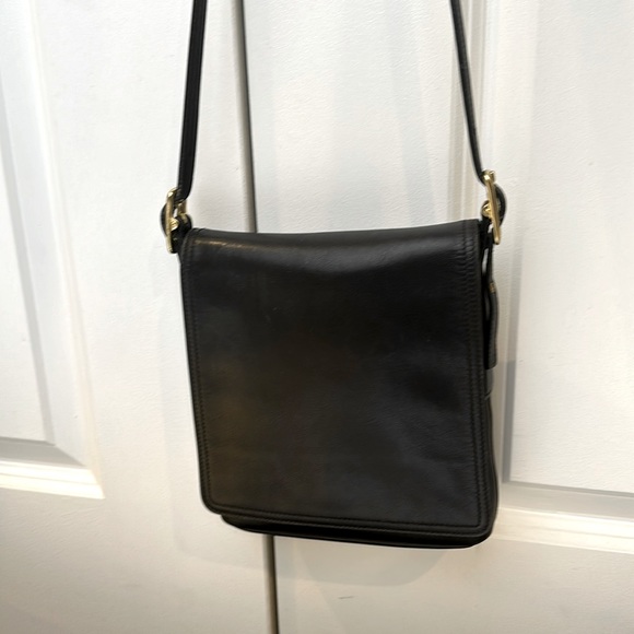 Coach | Bags | Vintage Coach Legacy Crossbody Bag Black Leather Style ...